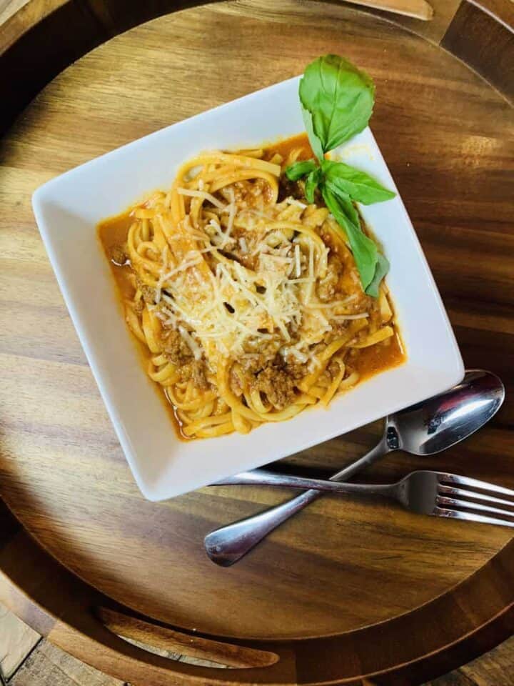 Ninja Foodi Spaghetti - The Tasty Travelers