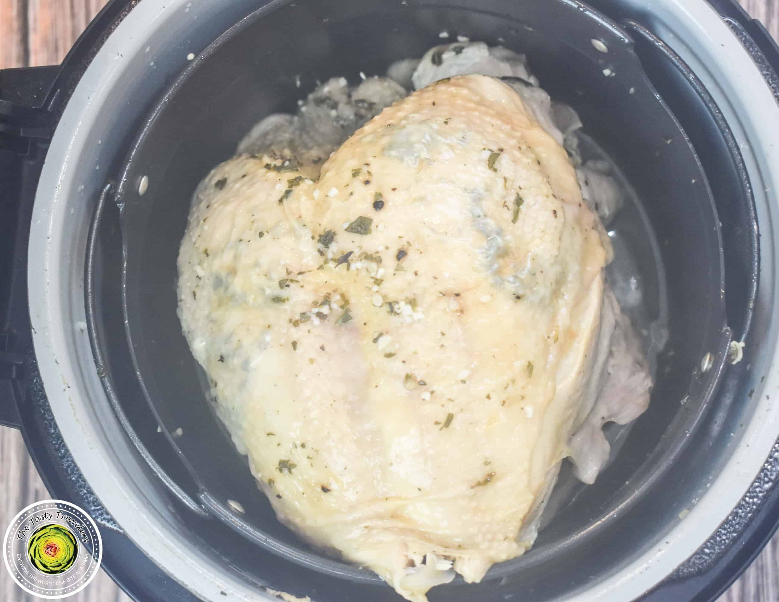Ninja Foodi Turkey Breast with Gravy - The Tasty Travelers