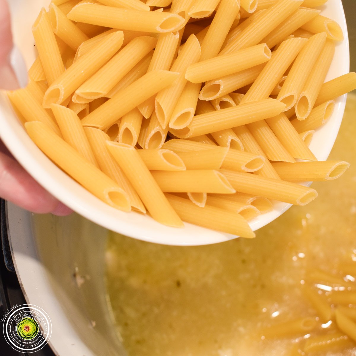 Ninja Foodi Olive Garden Pasta - The Tasty Travelers