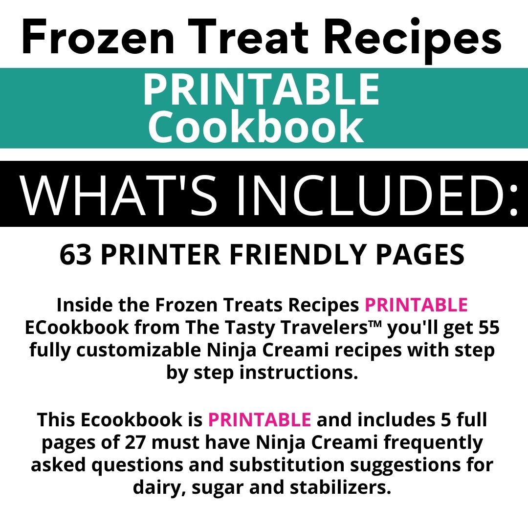 Frozen Treat Recipes Cookbook from The Tasty Travelers™ - The Tasty ...