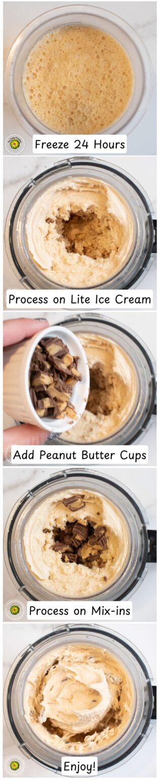 Ninja Creami Peanut Butter Cup Protein Ice Cream - The Tasty Travelers