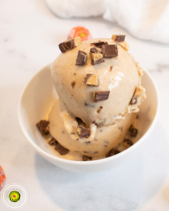 Ninja Creami Peanut Butter Cup Protein Ice Cream - The Tasty Travelers