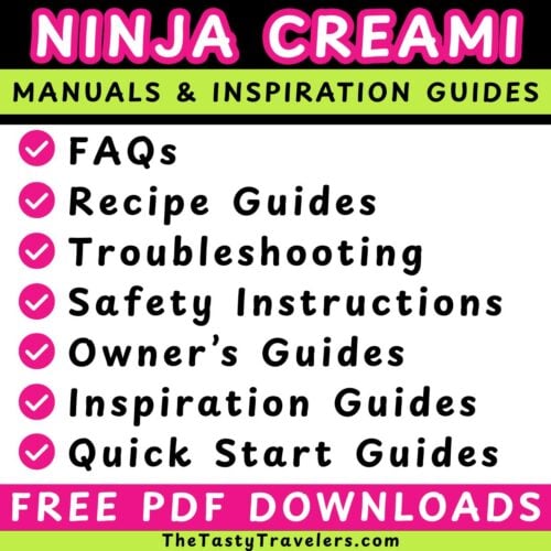 Ninja Creami Deluxe Manuals and Inspiration Guides (with Free PDF ...