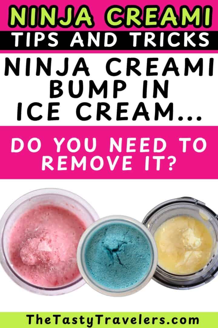 What Do You Do About the Bump on Ninja Creami Ice Cream? Can It Damage ...