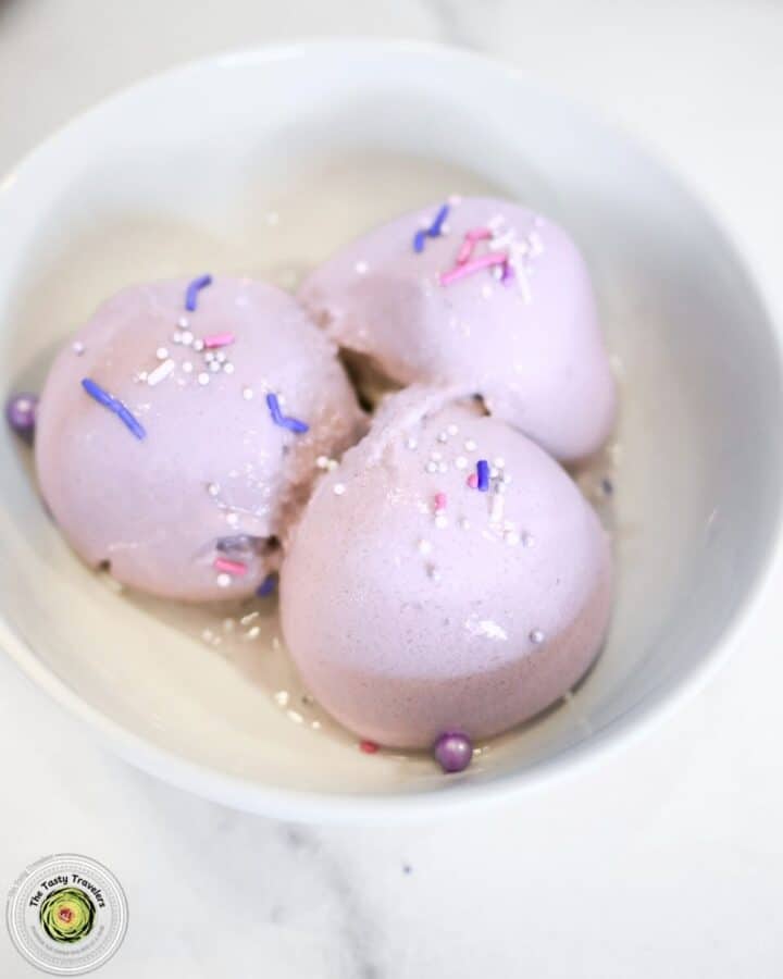 Ninja Creami Low Calorie Grape Kool-Aid Ice Cream - The Tasty Travelers